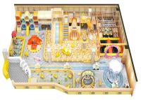 China Warm Yellow Themed Indoor Soft Play Naughty Castle | Commercial FEC Kids Playground for Shopping Mall for sale