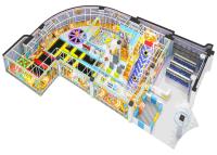 China Space Themed Indoor Naughty Castle | Custom FEC Soft Playground for sale