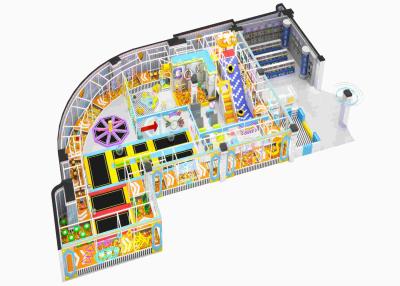 China Space Themed Indoor Naughty Castle | Custom FEC Soft Playground for sale