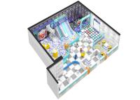 China Space Themed Indoor Soft Play Naughty Castle | Black Hole Adventure FEC Playground for sale