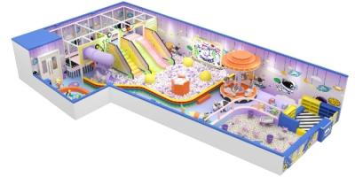 China Indoor Space Themed Soft Play Naughty Castle | Custom Kids FEC Playground for sale