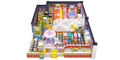 China Colorful Play Yard Themed Indoor Soft Play Naughty Castle | Custom Commercial Kids Playground for sale