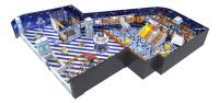 China Space Themed Indoor Playground | Custom Kids Soft Play Naughty Castle for sale