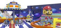 China Space Themed Indoor Playground | Custom Kids Soft Play Naughty Castle for sale