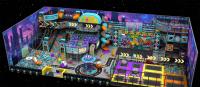 China Modern Era Cyber Street Themed Indoor Playground | Commercial FEC Soft Play Naughty Castle for sale