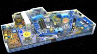 China Space Chick Aerospace Themed Indoor Soft Playground | Commercial Themed Naughty Castle for sale