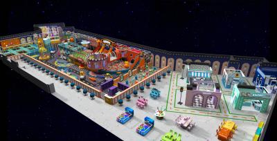 China Starry Night Carnival Indoor Soft Play | Custom Commercial Kids Play Centre for sale