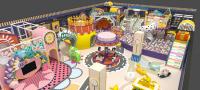China Macaron Fantasy Wonderland Indoor Soft Playground | Commercial Kids Play Centre for sale