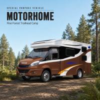 China NAVECO Daily Special Purpose Vehicle Type C Motorhome (Blue) C45-33 for sale