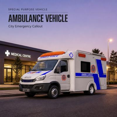 China NAVECO Daily Special Purpose Vehicle Box-type Ambulance C45-33 for sale