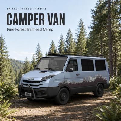 China NAVECO Turbo Daily Special Purpose Vehicle Camper Van for sale