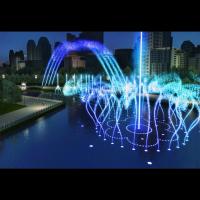 China LED 24V Floating Fountain System with 5W-36W Lighting Options, 380V Power and Stainless Steel Construction for sale