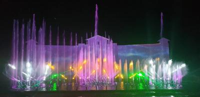 China Vietnam 3D Mapping Show Fountain with 220V/380V Voltage and 12-Month Warranty - Multimedia Water Display System for sale
