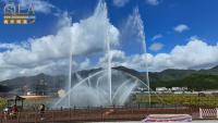 China Liyuxi Stainless Steel Color-Changing Lake Fountain with LED Lights - Custom Design & 20+ Years Experience for sale