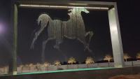 China Musical Interactive Digital Water Curtain Fountain System with Computer-Controlled Solenoid Valves and Custom Dimensions for sale