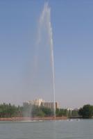 China 100m High Spray Fountain System with Multimedia Control - Stainless Steel 304 Construction, 220V/380V Operation for sale
