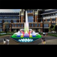 China Commercial Music Fountain System with 220V/380V Voltage and Stainless Steel 304 Construction for Large-Scale Installations for sale
