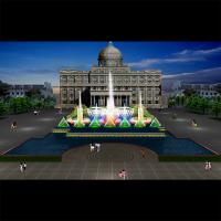 China Commercial Music Fountain System with 220V/380V Voltage and Stainless Steel 304 Construction for Large-Scale Installations for sale