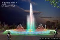 China Custom Music Dancing Fountain with 220V/380V Voltage and 12W LED Lighting for Indoor/Outdoor Installation for sale