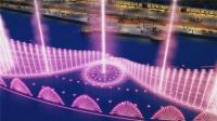 China Outdoor Musical Floating Fountain with 100M Spray Height and 380V Power for Gardens and Lakes for sale