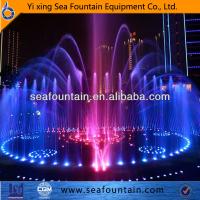 China Custom Music Dancing Fountain with 220V/380V LED Lighting and Stainless Steel 304 Construction for Park Installation for sale