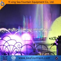 China Custom Music Dancing Fountain with 220V/380V LED Lighting and Stainless Steel 304 Construction for Park Installation for sale