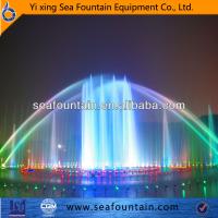 China Custom Music Dancing Fountain with 220V/380V LED Lighting and Stainless Steel 304 Construction for Park Installation for sale