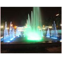 China Entertainment equipment large music water fountains with led waterproof lights for sale