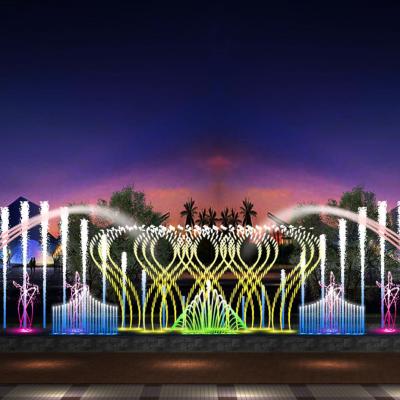 China Cross swing spray pond fountain ice tree nozzle water fountain for sale