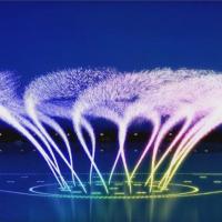 China Magic faucet led light circle round music dancing water fountain for sale