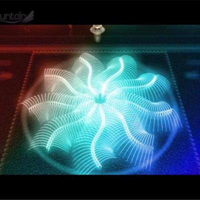 China 3D Digital Swing Musical Fountain Snake Shake Multicolored LED Light for sale