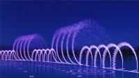 China 3D Digital Swing Musical Fountain Snake Shake Multicolored LED Light for sale