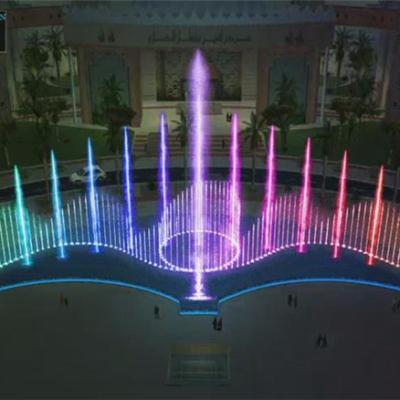 China computer programmer water spray nozzles park music water fountain for sale