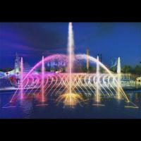 China led light drawing fountain computer controlled nozzle water fountain underwater light fountains for sale