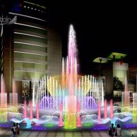 China Musical Signal Control Sea Fountain Outdoor Stainless ISO Garden for sale