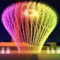 China Seafountain DMX control multimedia music pond pump fountain for sale