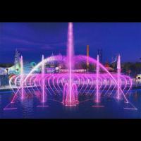 China Park fountain music fountain with laser light for sale