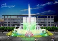 China Garden decoration round music dancing fountain for sale