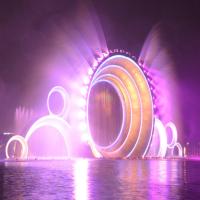 China Multimedia Landscape O Show Lake Water Fountain Stainless Steel 304 for sale