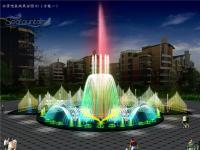 China RGB Underwater Light Musical Water Fountain musical signal control for sale