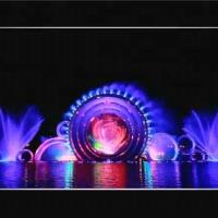 China Floating Garden Musical Fountain High Spray Hotel Signal Control for sale