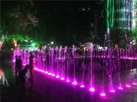 China Dancing Floating Water Fountain For Pool RGB Underwater Light for sale