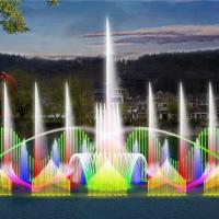 China dancing garden water fountain for sale