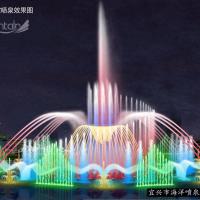 China Commercial celebrate combination type fountain for sale