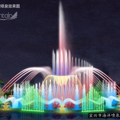 China Commercial celebrate combination type fountain for sale