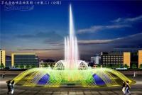 China Commercial celebrate combination type fountain for sale