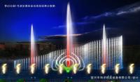 China Color changing music fountain lake floating water pond pump fountain for sale