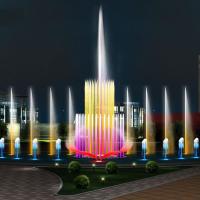 China High-level outdoor music water fountain for waterscape for sale