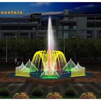 China High-level outdoor music water fountain for waterscape for sale