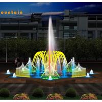 China High-level outdoor music water fountain for waterscape for sale